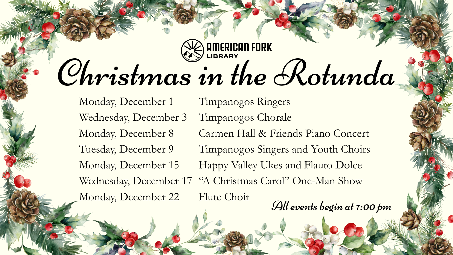 American Fork Library: December Newsletter